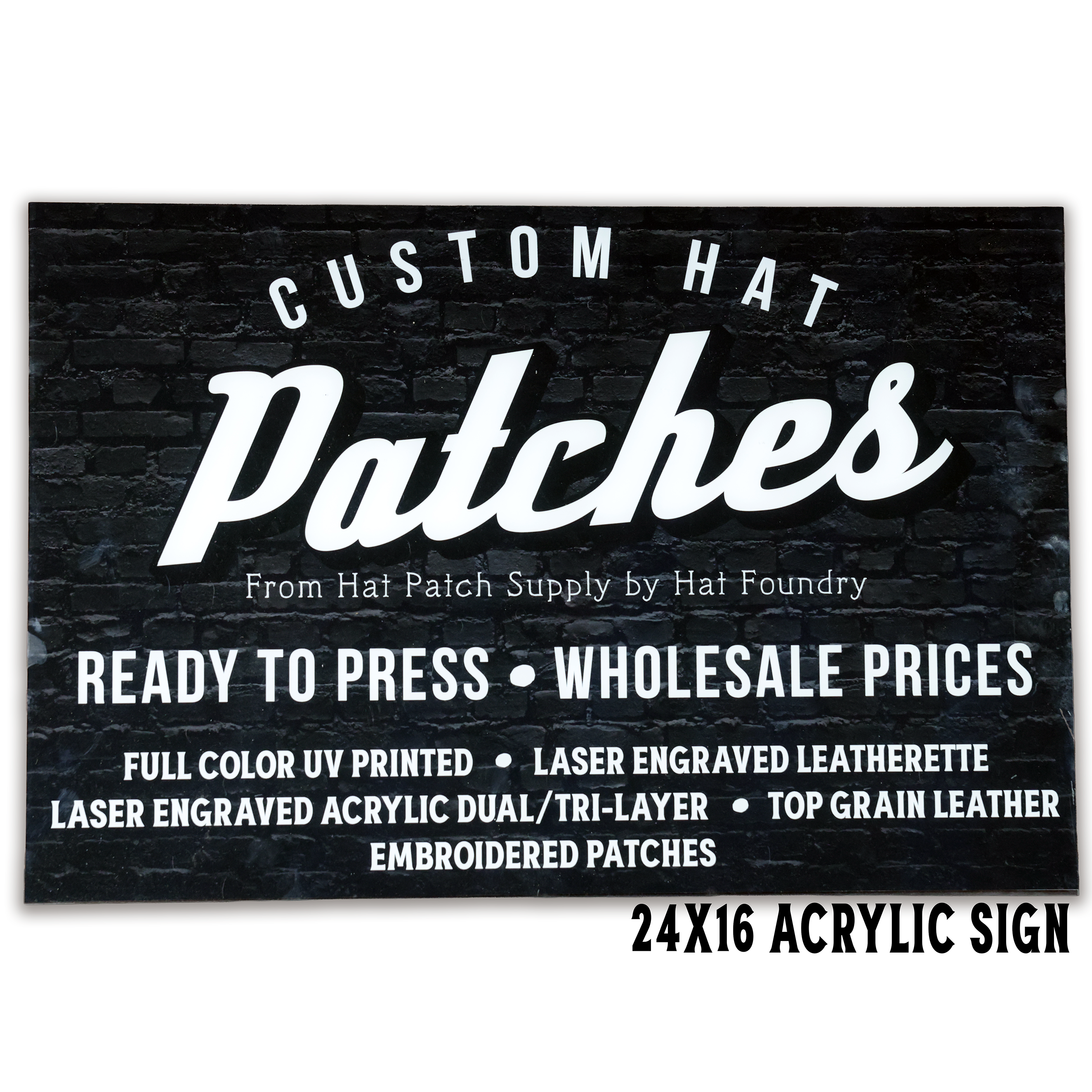 Custom Work by Hat Foundry – Hat Patch Supply